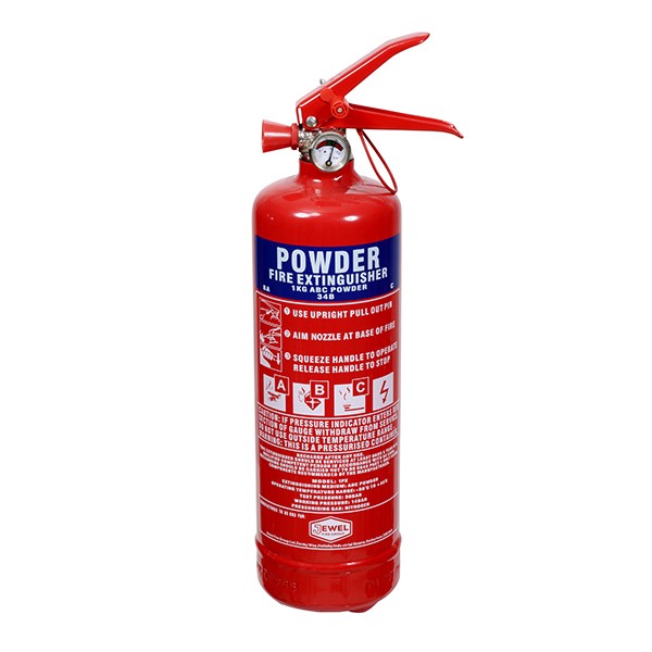 Jewel 1kg ABC Powder Fire Extinguisher | 1PX - Ehub Distribution