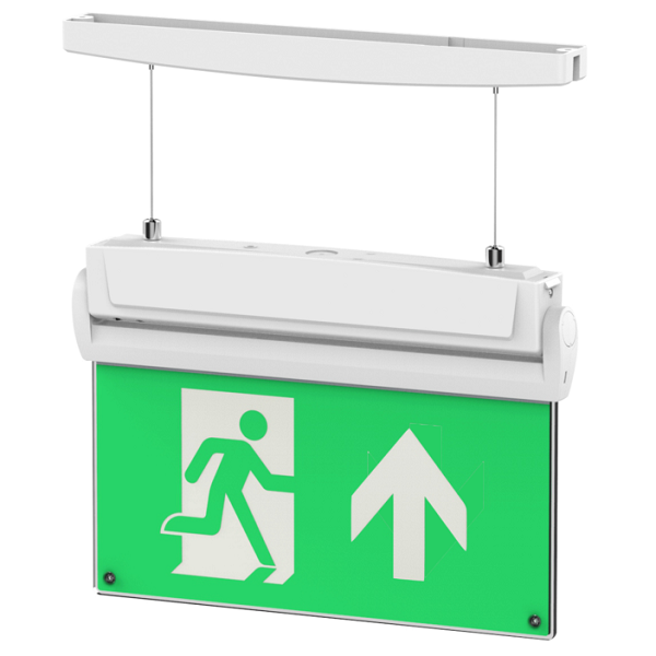 Channel 5-in-1 LED Emergency Exit Sign | E/5IN1 - Ehub Distribution