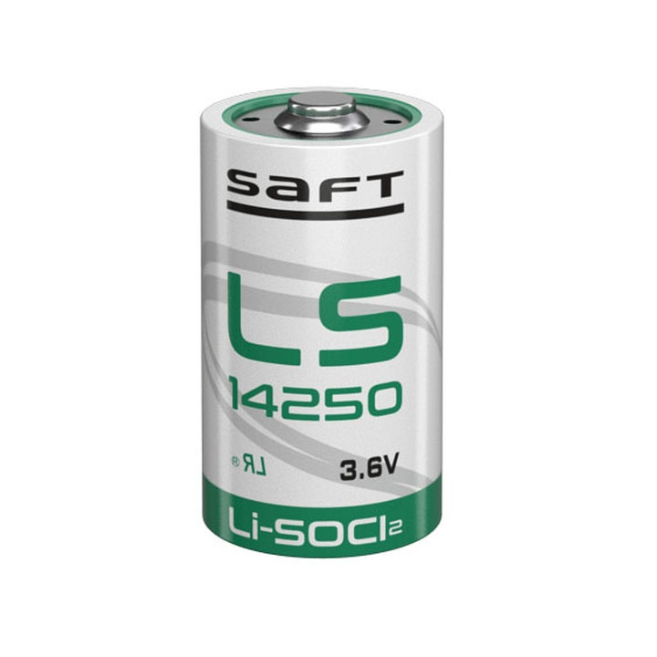Saft LS14250 Li-SOCI2 3.6V 1/2 AA Battery | LS14250 - Ehub Distribution