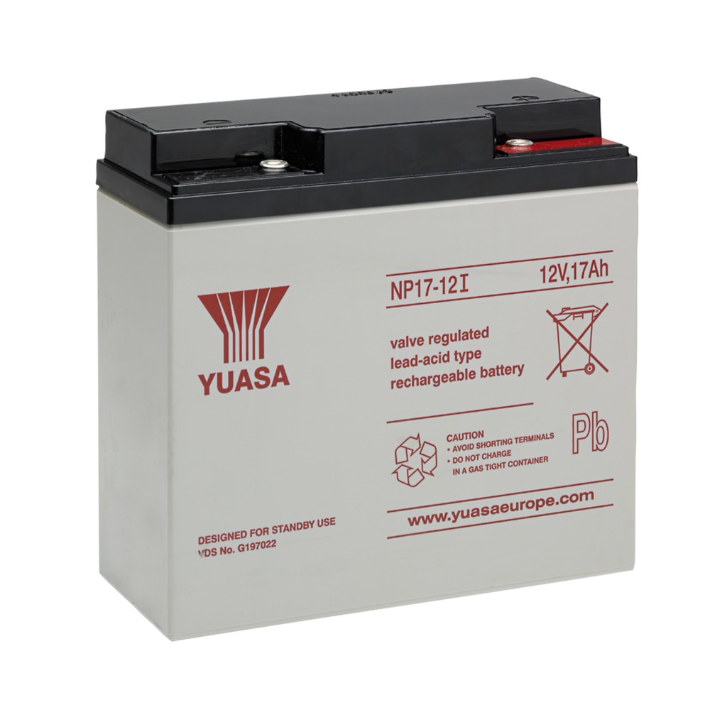 Yuasa 12V 17Ah VRLA Battery | NP17-12I - Ehub Distribution