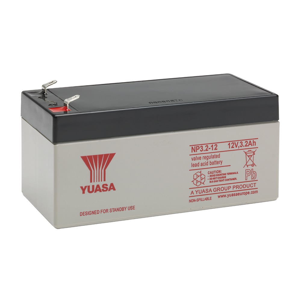 Yuasa 12V 3.2Ah VRLA Battery | NP3.2-12 - Ehub Distribution