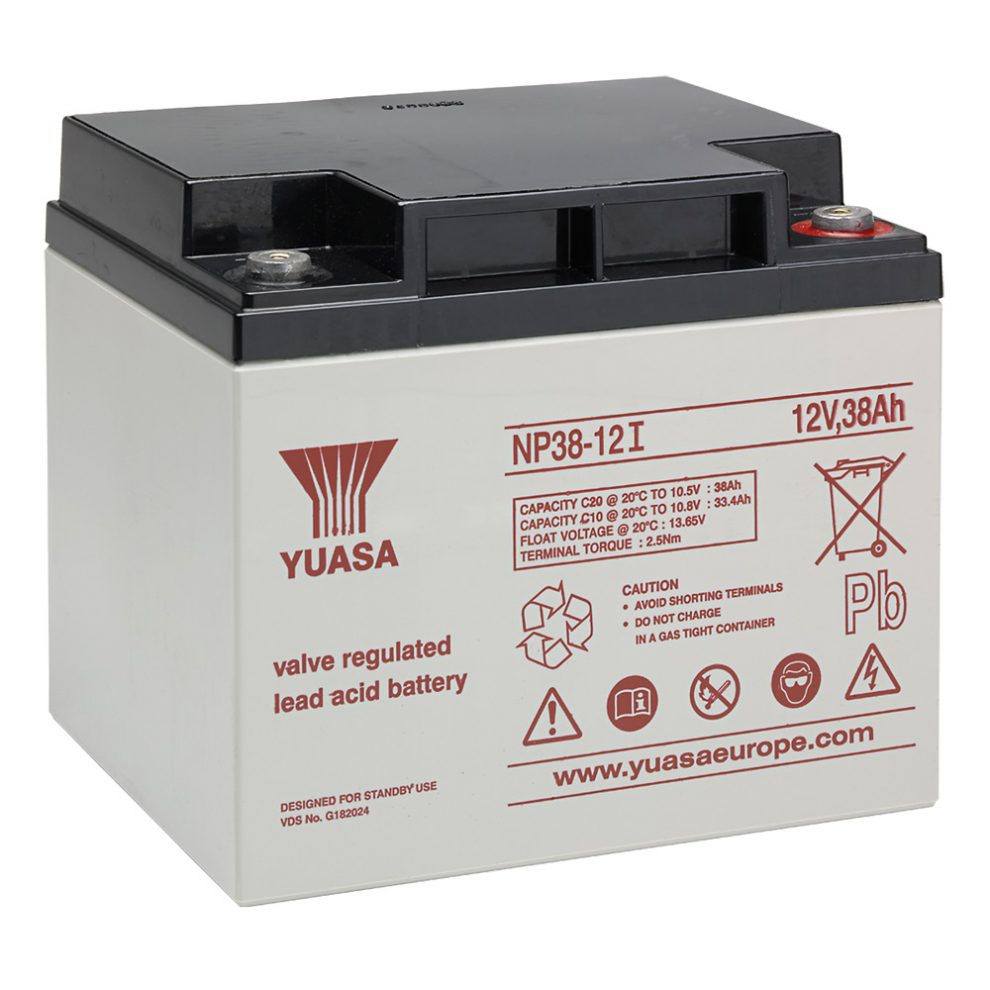 Yuasa 12V 38Ah VRLA Battery | NP38-12I - Ehub Distribution